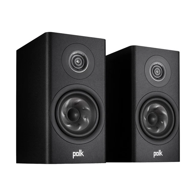 POLK AUDIO RESERVE R100 Bookshelf Speakers - Black £349.00 - PicClick UK