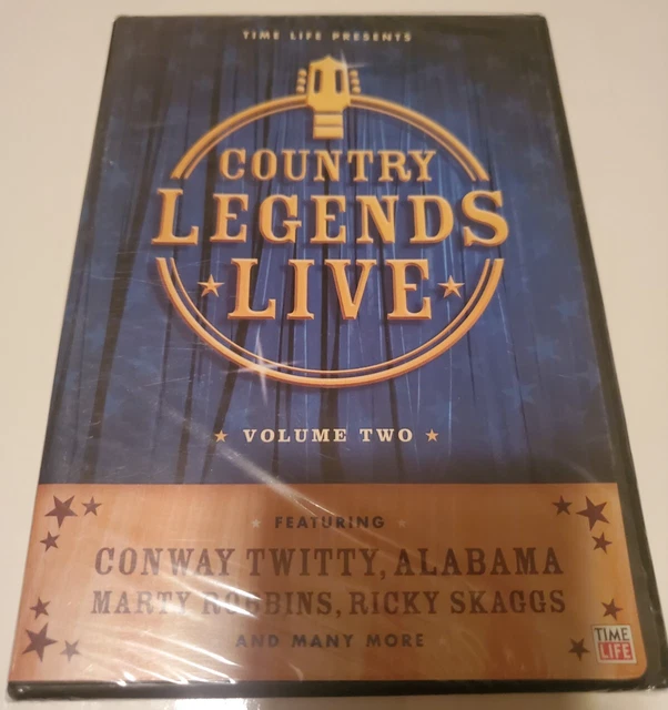 COUNTRY LEGENDS LIVE Volume Two DVD Brand New 2005 Time Life Music $7. ...