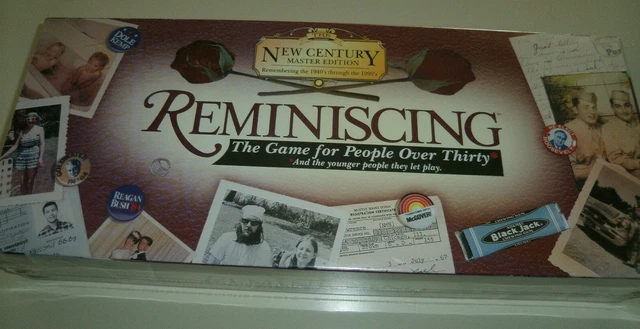 REMINISCING MILLENNIUM EDITION 1940's thru 1990's Board Game New Sealed ...