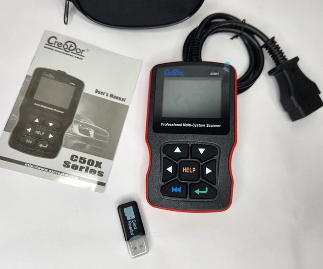 CREATOR C501 OBD2 Scanner for BMW Mini EPB ABS SRS DPF Oil Reset Full ...