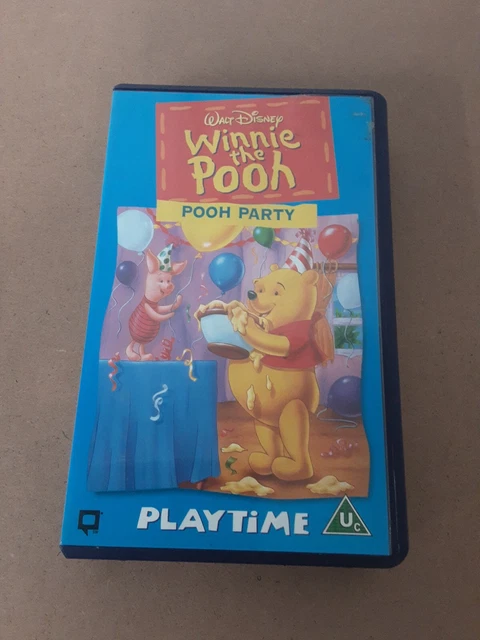 WINNIE THE POOH - Playtime - Pooh Party (VHS, 1995) £15.00 - PicClick UK