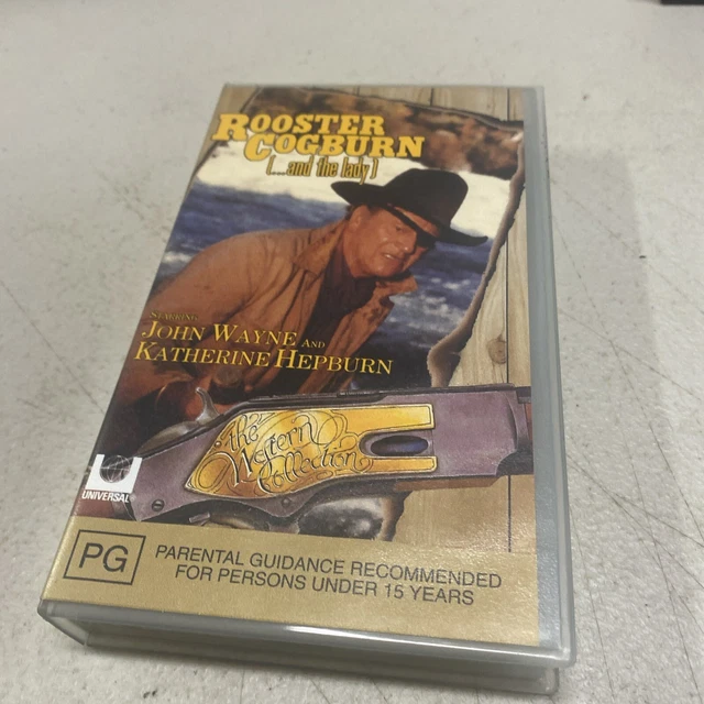 ROOSTER COGBURN JOHN Wayne On VHS Cleaned And Tested EUR 7,24 - PicClick FR