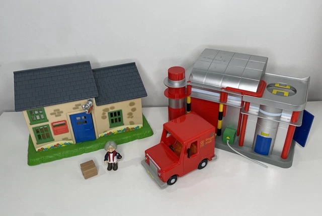 VINTAGE POSTMAN PAT Sorting Office Building Playset, Post Office, Truck ...