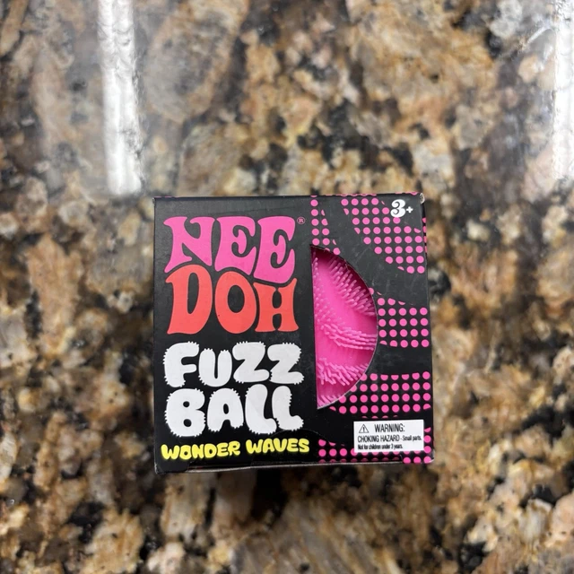 NEEDOH FUZZ BALL WONDER WAVES Nee Doh Squish Stress NEE-DOH Fuzzball ...