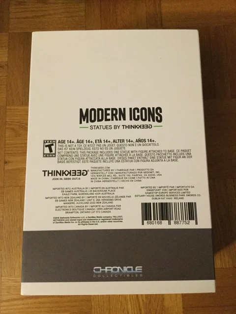 FALLOUT MODERN ICONS #5 Power Armor T-51 9'' Statue by Thinkgeek $499. ...