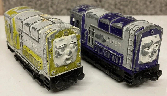 VINTAGE ERTL 1999 Splatter & Dodge Die-Cast Metal Trains Thomas The ...