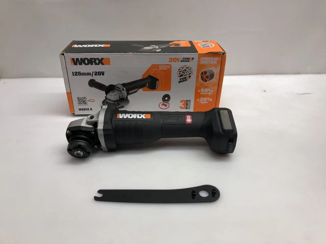 SMERIGLIATRICE ANGOLARE A batteria WORX WX812.9 NITRO 20 V - 125 mm... EUR 87,80 - PicClick IT