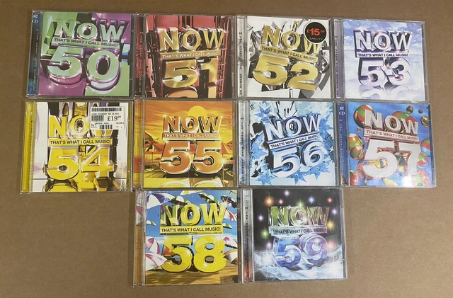 NOW THAT'S WHAT I Call Music! 50-59 Complete (CD Sony Music ...