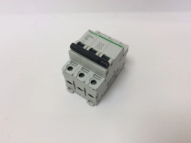 SCHNEIDER 63 AMP Mcb Merlin Gerin Multi 9 3/ Pole 10Ka C Type C60Hc363 (B210) £43.71 - PicClick UK