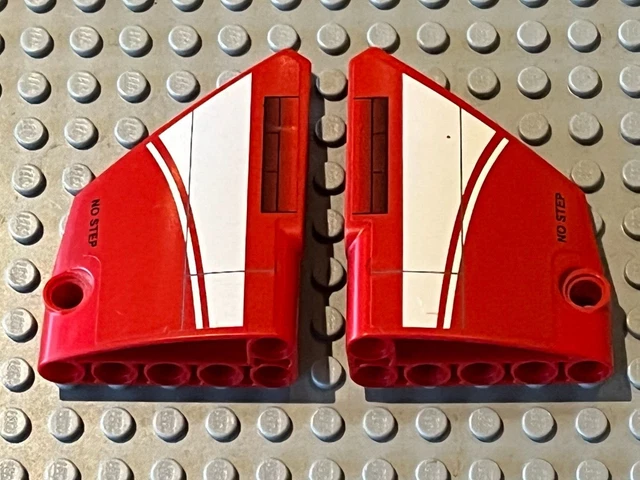 LEGO TECHNIC RED Panel Fairing 13 & 14 ref 64394pb006 64680pb006 / Set ...