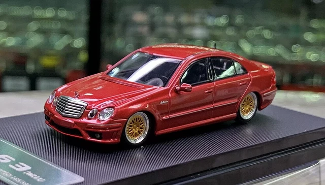 MK MODEL 1:64 Mercedes-Benz E63 AMG W211 Red Model Diecast Car £33.99 ...