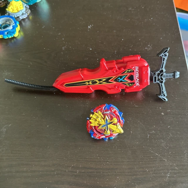 HASBRO BEYBLADE BURST Evolution Xcalius X3 Sword Launcher Ripcord 2017 ...