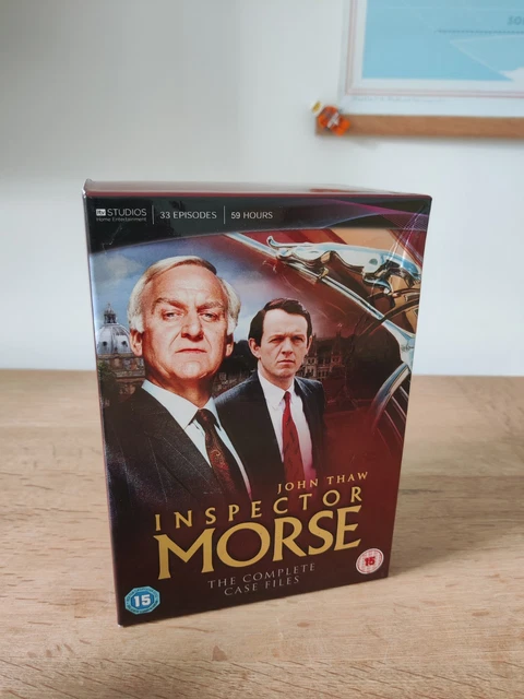 INSPECTOR MORSE - The Complete Case Files DVD Set. 33 Episodes 59 hours £6.50 - PicClick UK