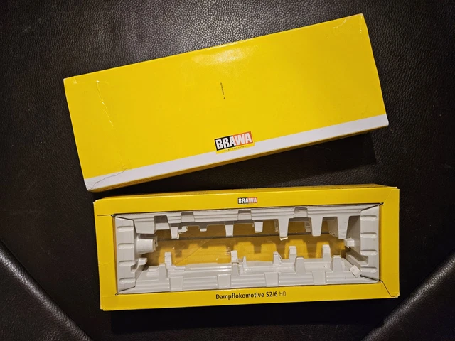 BRAWA 0653 H0 LEERKARTON für Dampflokomotive S 2/6 BR 15 an Bastler ...