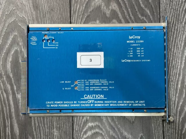 CAMAC MODULES BY LRS, JORWAY, LeCroy, FE, NE, ORTEC and others ...