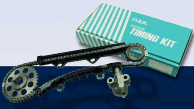 TOYOTA 22R 22RE Japanese OEM OSK timing chain kit 1985 up T011K 13506 ...