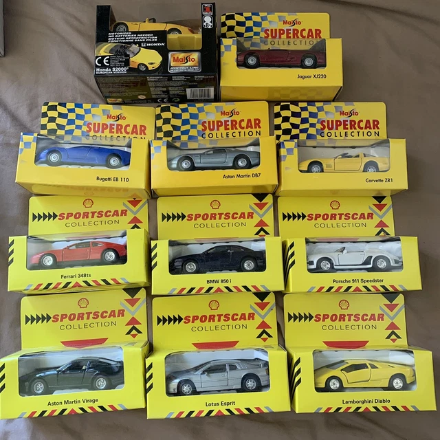 SHELL SPORTSCAR COLLECTION Maisto Supercar Collection 11 Models Limited ...