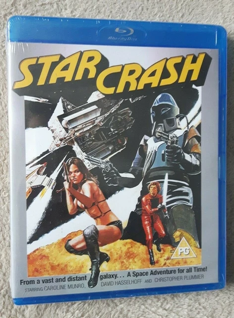 STAR CRASH (1978) Caroline Munro David Hasselhoff sci fi film BLU RAY ...