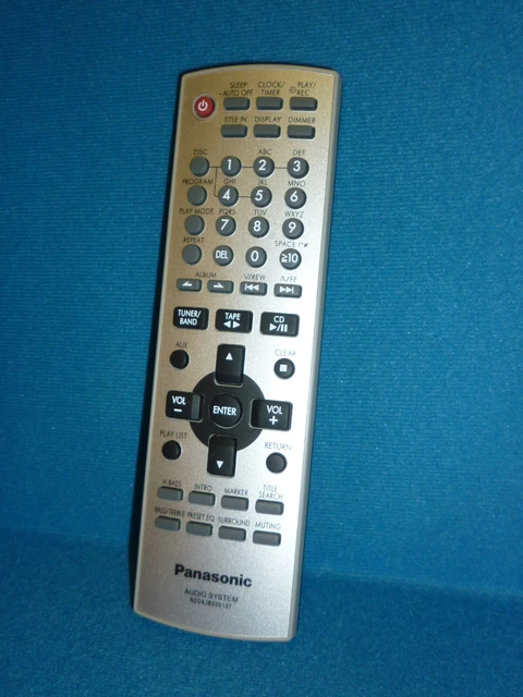 GENUINE ORIGINAL PANASONIC N2QAJB000137 Audio System Stereo Hi-fi ...