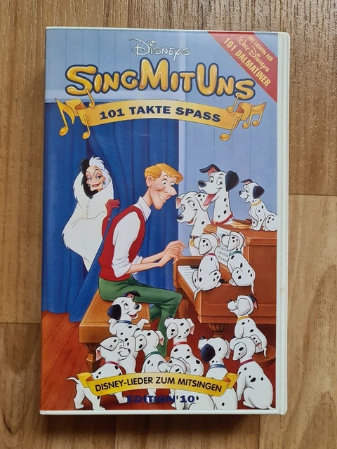 DISNEYS SING MIT UNS 101 TAKTE SPASS, Edition 10, VHS 400 00763, PAL ...