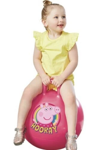 NEW PEPPA PIG Inflatable Space Hopper Pink Includes Air Pump £14.53 ...