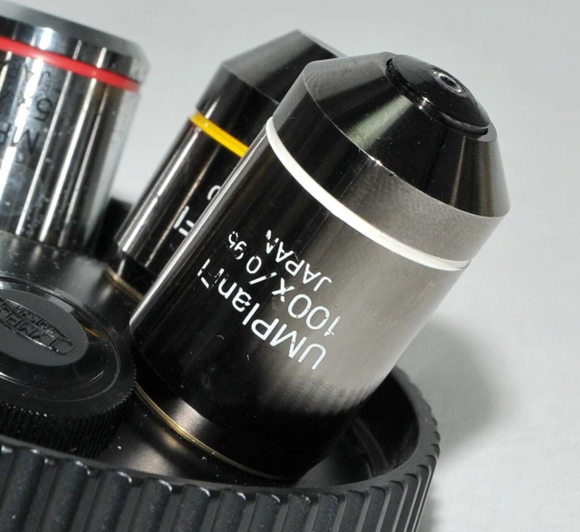 OLYMPUS UMPLANFL 100X/0.95 Microscope Objective lens £394.91 - PicClick UK
