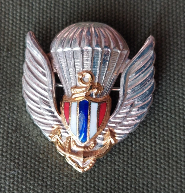 INSIGNE PARACHUTISTE MARINE . Thai marine corps rigger . Navy badge EUR ...