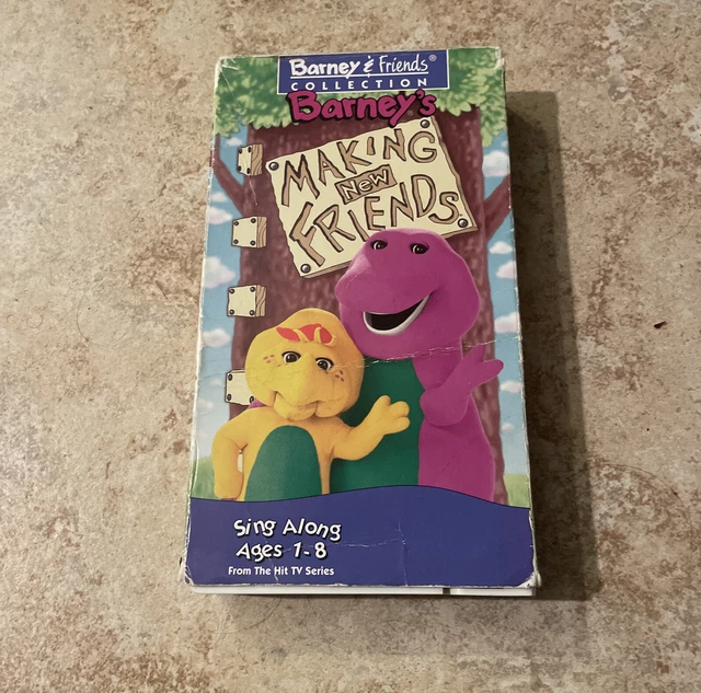 BARNEY - BARNEYS Making New Friends (VHS, 1995) £12.74 - PicClick UK
