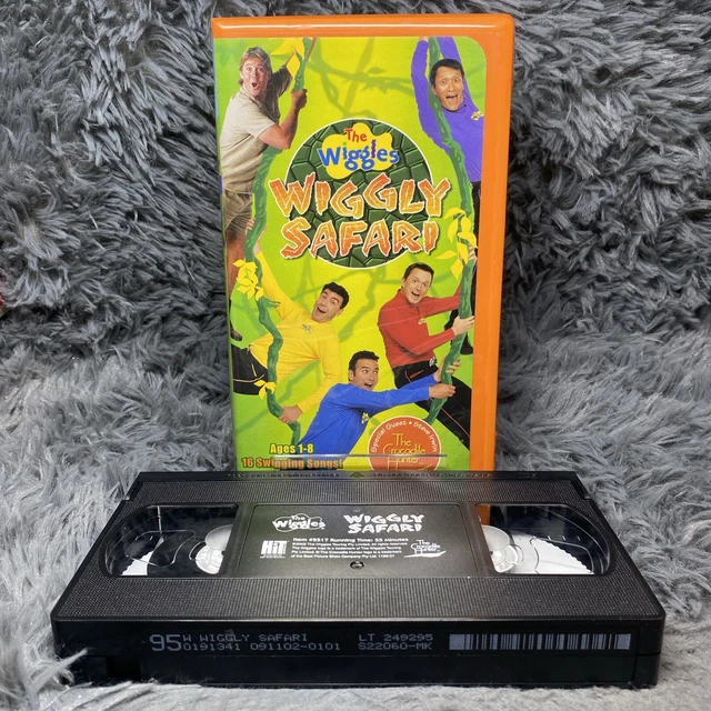 THE WIGGLES - Wiggly Safari VHS 2002 With Steve Irwin The Crocodile ...