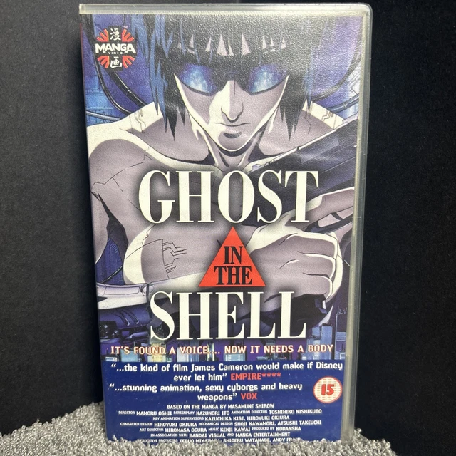 GHOST IN THE Shell, VHS Video, Animated Movie, Cult Classic, Rare ...