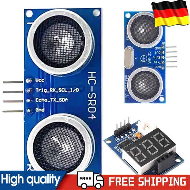 HC-SR04/HY-SRF05 ULTRASONIC DISTANCE Sensor Module Ultrasonic Sensor for Arduino EUR 3,32 ...