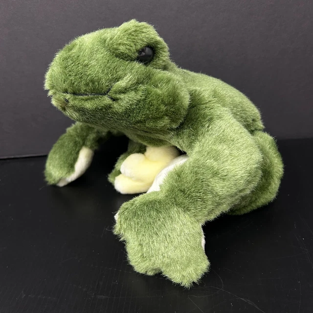 BEARINGTON COLLECTION GREEN Frog Plush Target Croaker Rattle Ball $16. ...