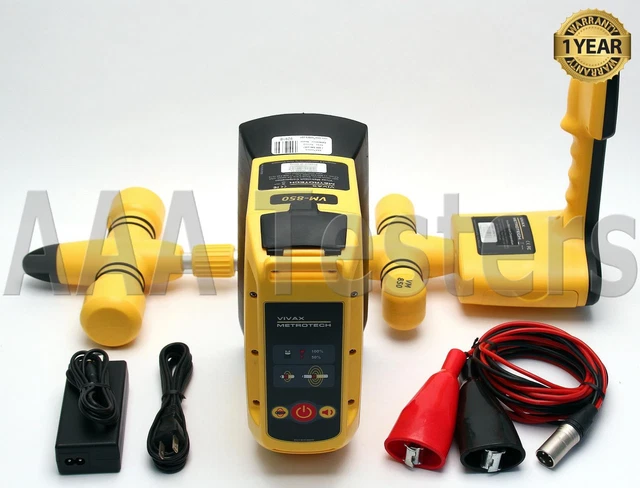 VIVAX METROTECH VM-850 Cable Pipe Locator Kit VM 850 VM850RX VM850TX £ ...