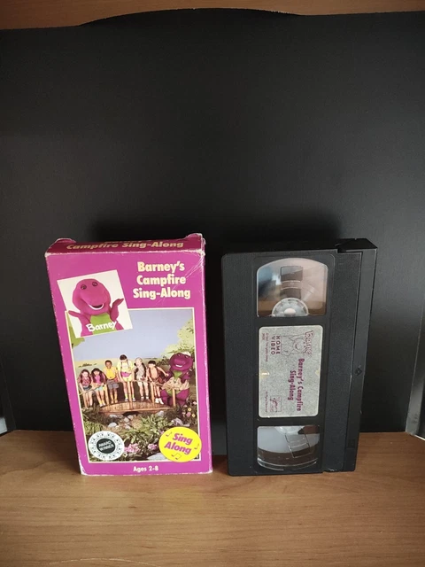 BARNEY - BARNEYS Campfire Sing-Along (VHS) EUR 11,21 - PicClick IT