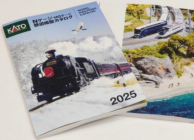 [NEW] KATO 2025 Railway Model Catalog 25-000 Japanese Ver. from Japan F/S £46.82 - PicClick UK