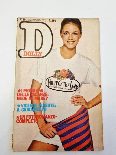 RARE MAGAZINE DOLLY 38-1979 Ornella Muti - Leif Garrett - Alberto Anelli £32.02 - PicClick UK