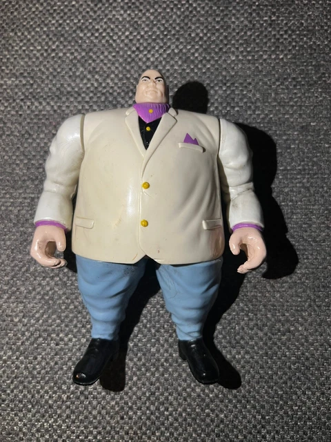 1994 KINGPIN SPIDER-MAN Animated Series Grab Smash 6" Toybiz Action ...