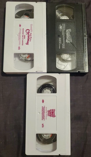 BARNEY CLAMSHELL VHS Lot of 3 EUR 17,19 - PicClick FR