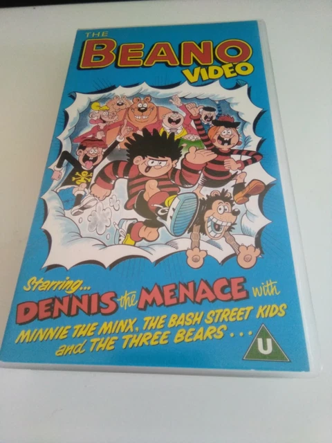THE BEANO VIDEO (VHS, 1995) - Starring Dennis the Menace £8.00 ...