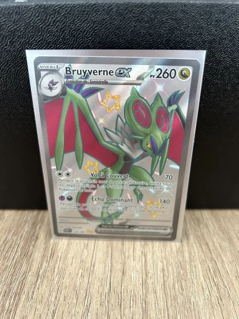 CARTE POKÉMON BRUYVERNE EX 220/091 - FA EV4.5 PAF - Destinées de Paldea ...