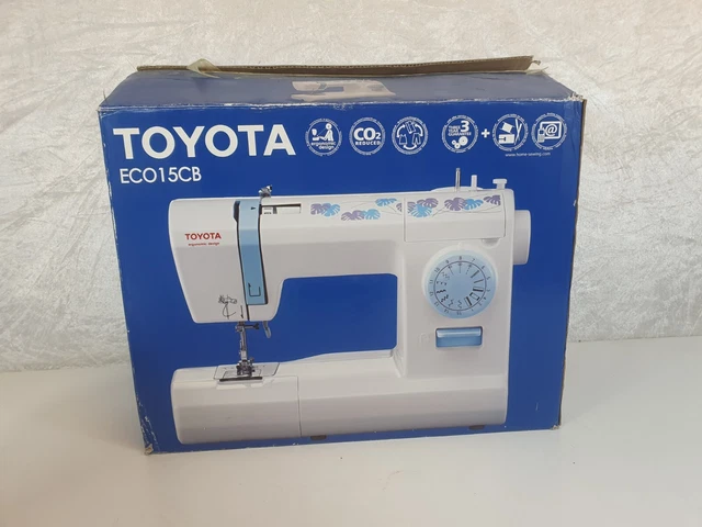 TOYOTA ECO15CB ERGONOMIC Design Sewing Machine New In Box £62.00 ...