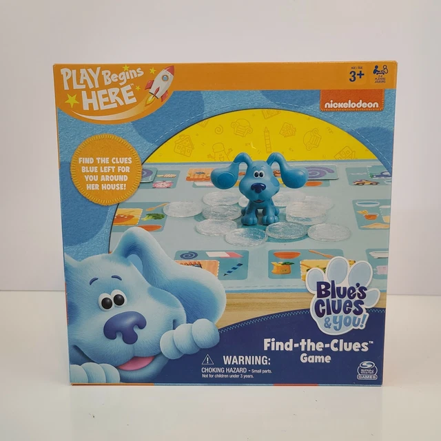 BLUE’S CLUES & You Game Find-the-Clues EUR 14,45 - PicClick FR