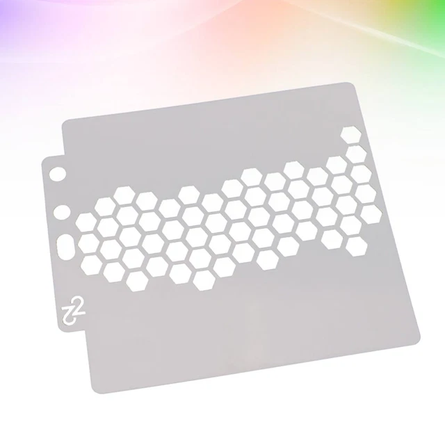 DRAFT RULERS ALPHABET Letter Stencils Stainless Steel Erasing Shield £4 ...