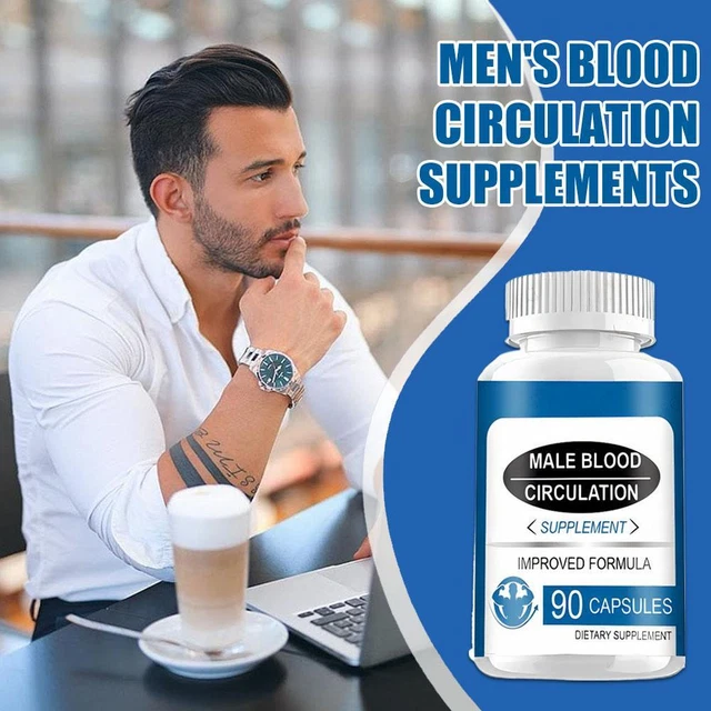 MEN'S BLOOD CIRCULATION Supplements for Blood Flow and Endurance/Energy ...