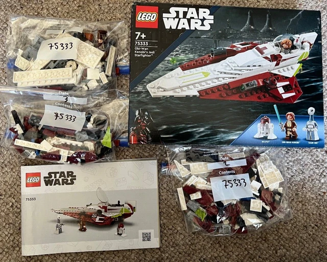LEGO STAR WARS 75333: Obi-Wan Kenobi’s Jedi Starfighter £15.00 ...