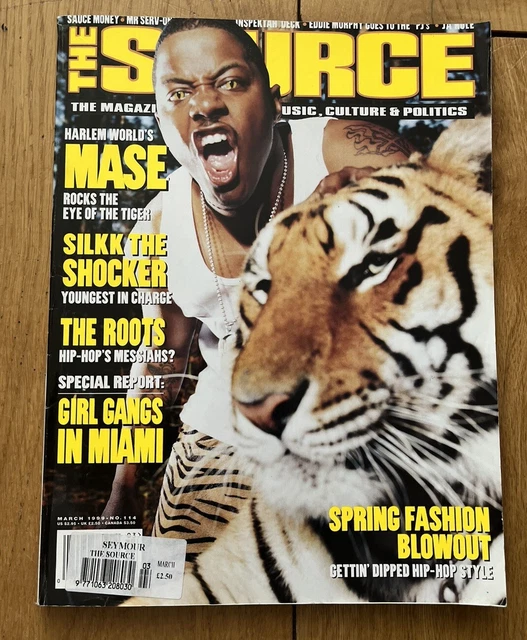 THE SOURCE, HIP-HOP Magazine, Issue 114 MARCH 1999 (MA$E Cover) RARE £ ...