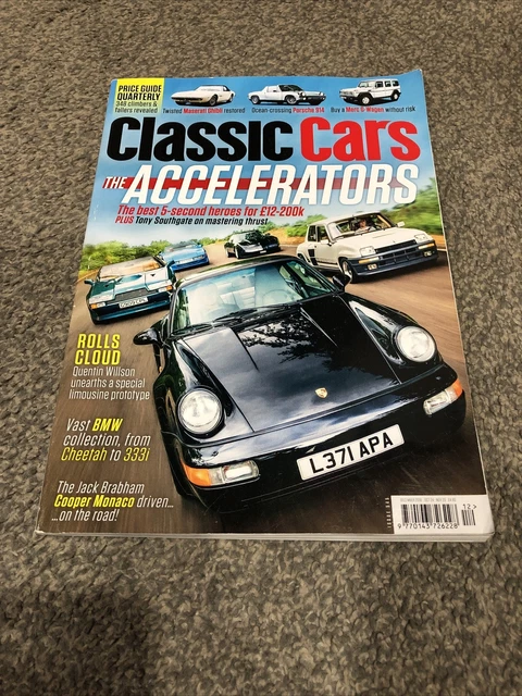 Great Classic Cars The Accelerators Magazine December 2018 Issue 545 Bmw £450 Picclick Uk