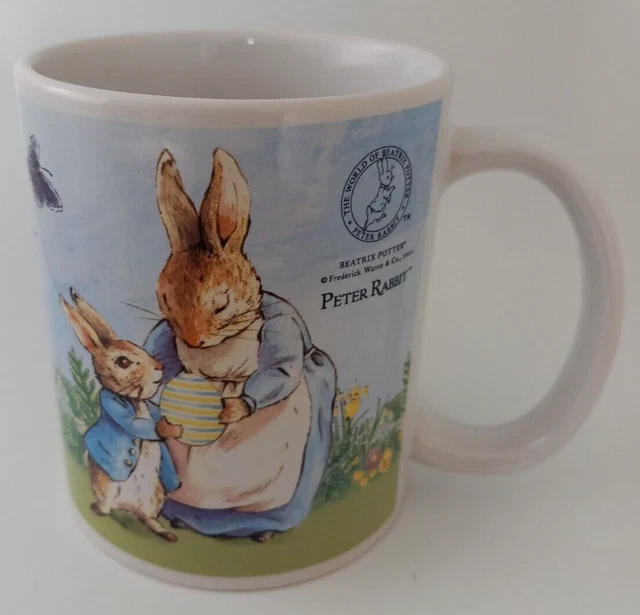THE WORLD OF Peter Rabbit Beatrice Potter Ceramic Mug - Frederick Warne ...