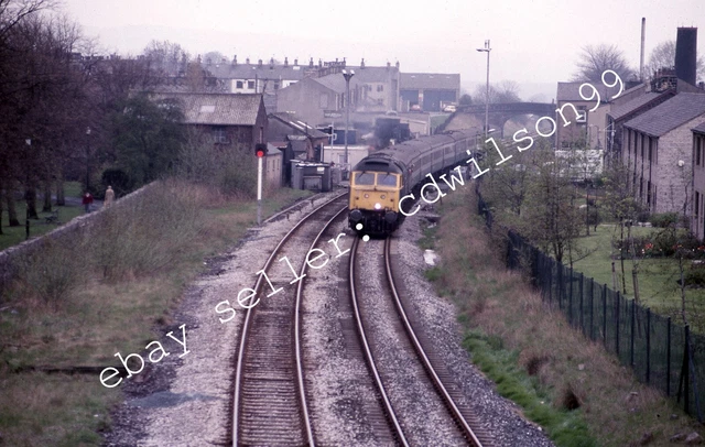 BRITISH RAILWAY SLIDE - BR Class 47 No. 47555 'The Commonwealth Spirit ...
