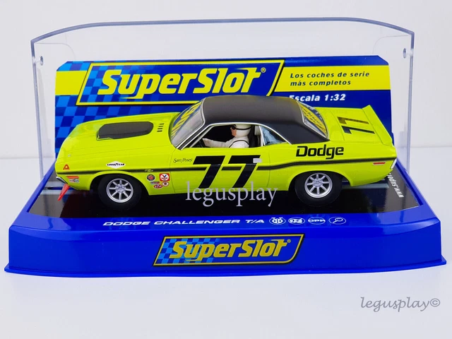 1970 DODGE CHALLENGER T/A "Autodynamics" Sam Posey Super Slot Car H3419 ...